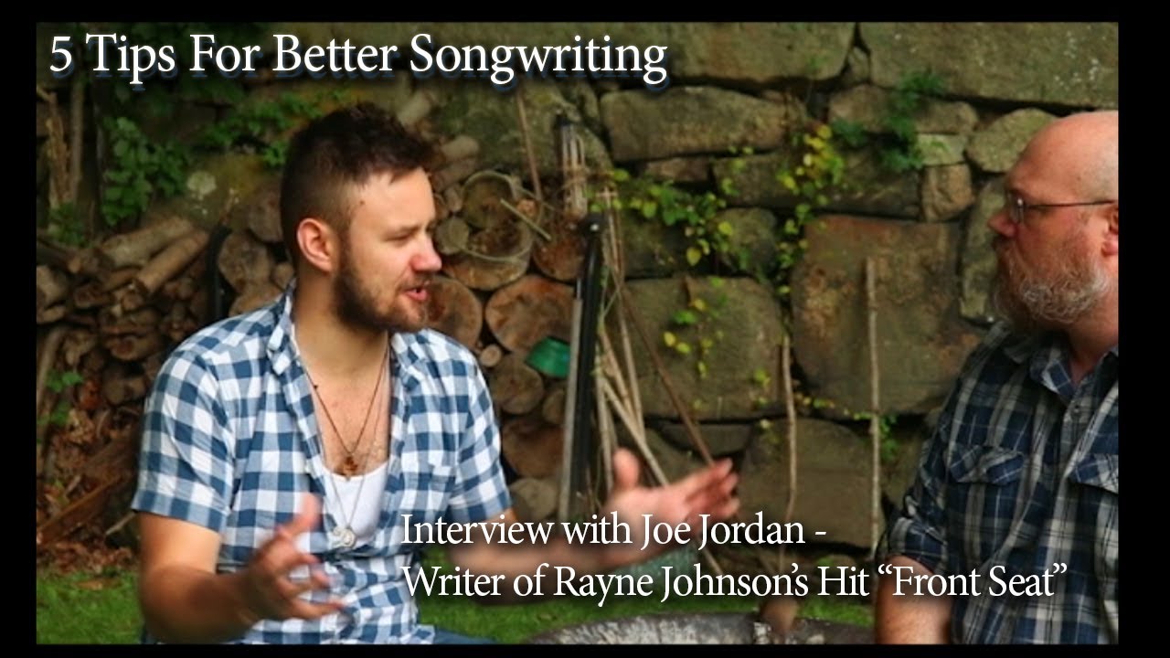 Joe Jordan Interview: 5 Tips for Aspiring Songwriters - YouTube