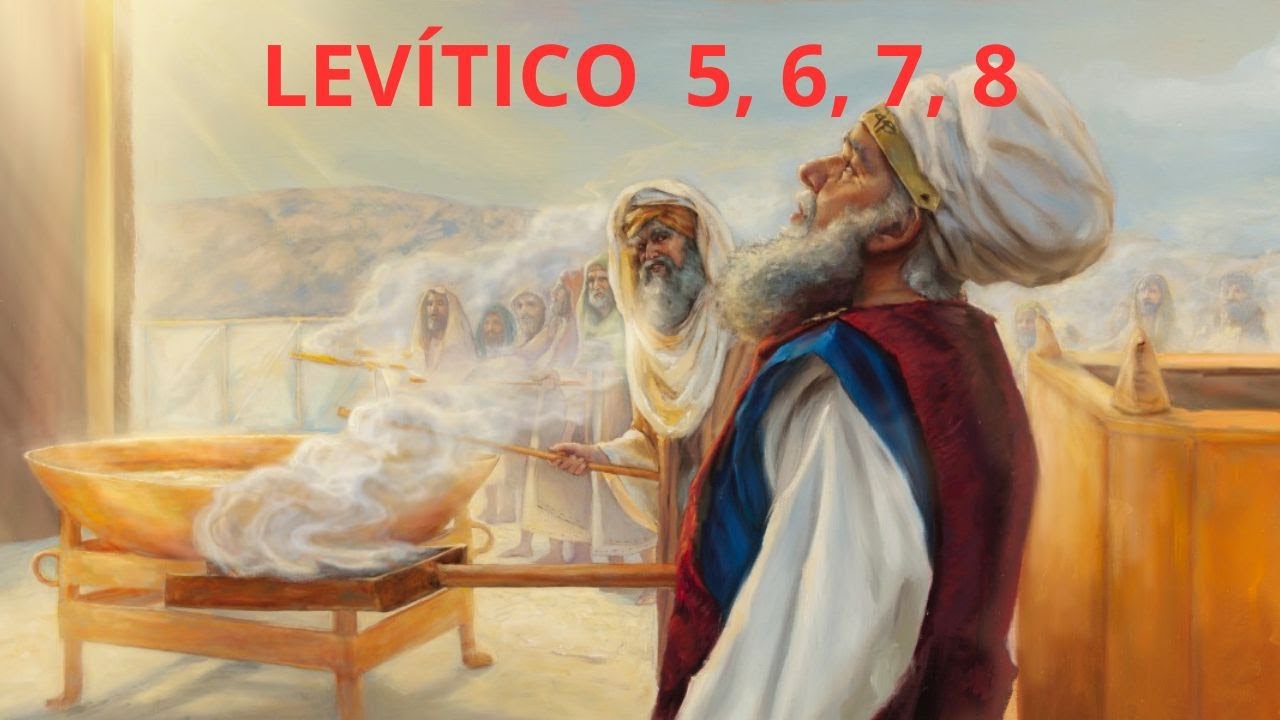 BÍBLIA ONLINE - LEVÍTICO 5 , 6, 7, 8 - YouTube