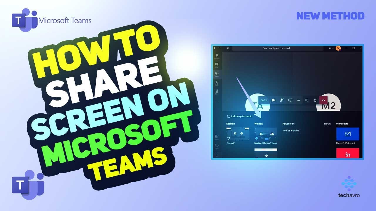 How to Share Screen on Microsoft Teams 2025 - YouTube
