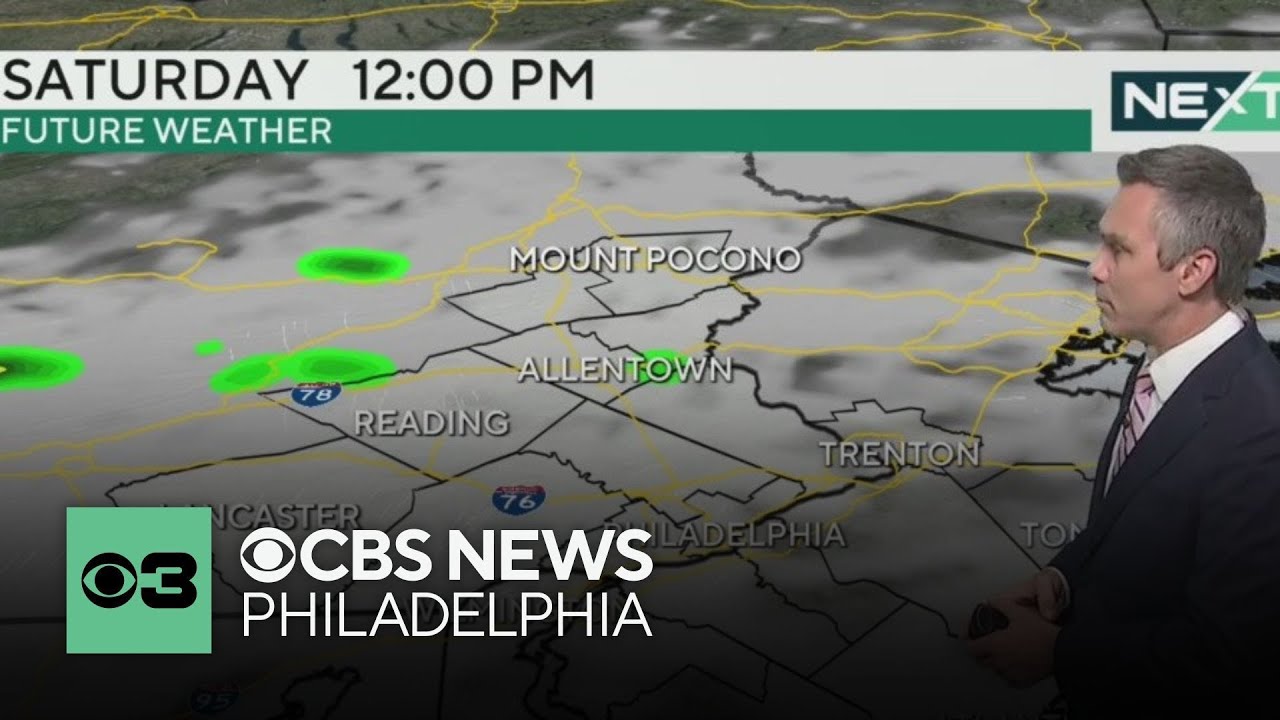 Sunny, nice Friday in Philadelphia with low humidity - YouTube