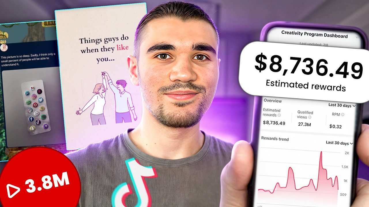 5 BEST VIRAL Niches For The TikTok Creator Rewards Program - YouTube