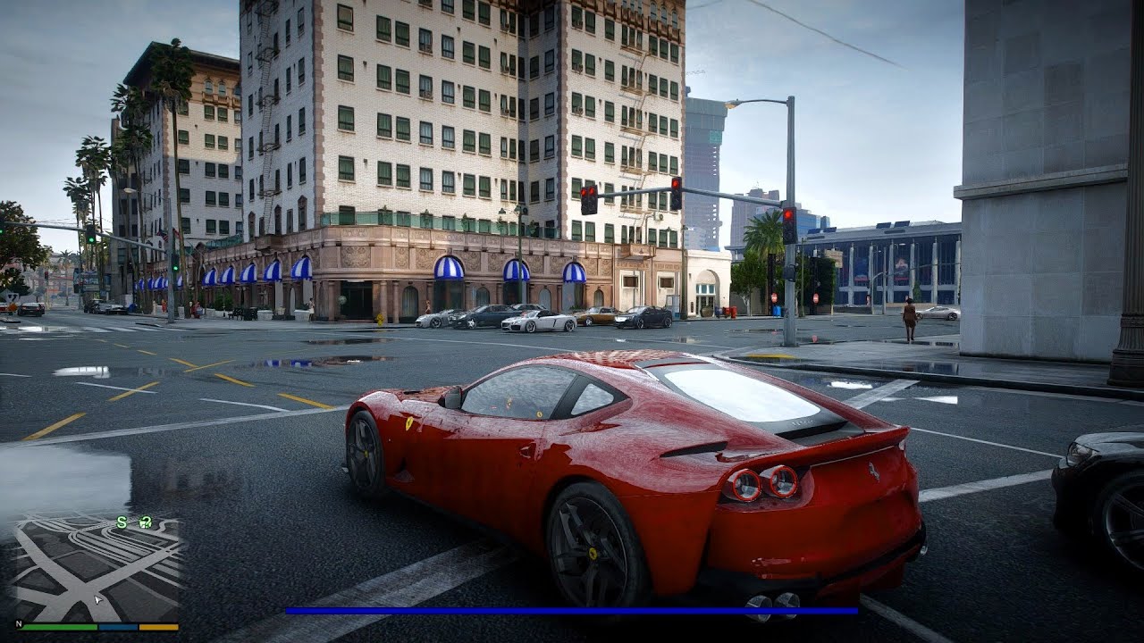 GTA V Remastered With Ultra Realistic Graphics Mod Pc Gamplay - YouTube