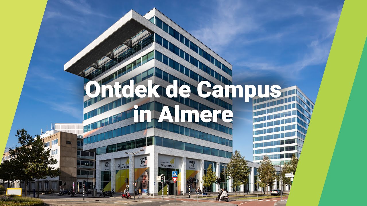 Ontdek de Campus in Almere | hogeschool Windesheim - YouTube