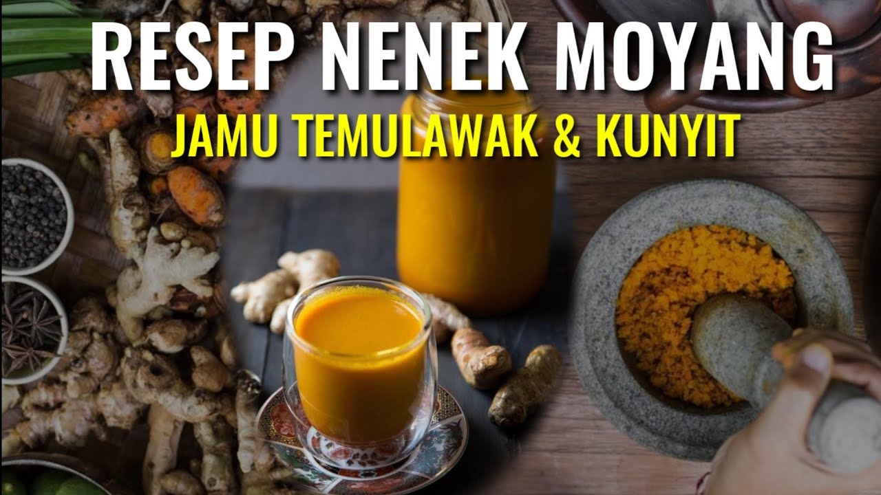 Resep Jamu Temulawak Dan Kunyit (Curcuma Zanthorrhiza) Banyak ...