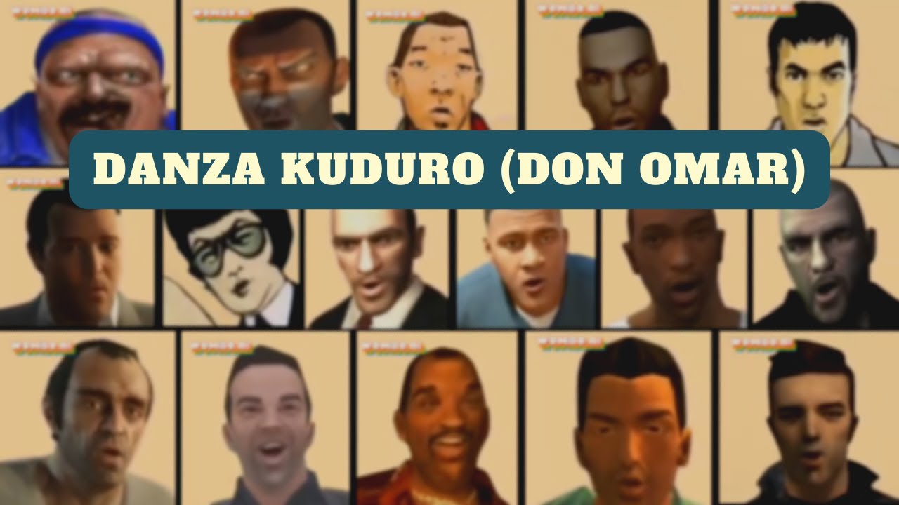 Every GTA Protagonist Singing Danza Kuduro - YouTube
