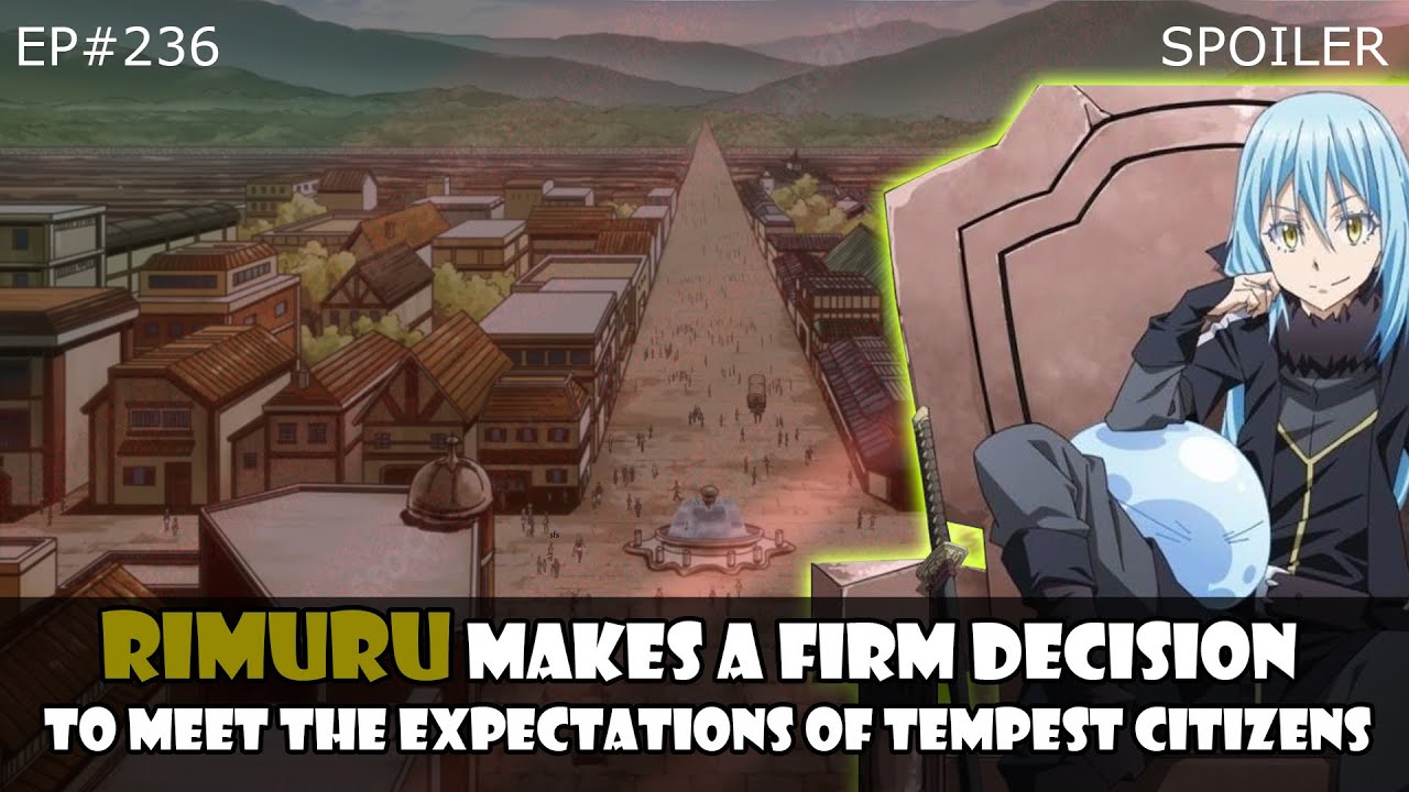 EP#236 | Rimuru Makes A Firm Decision To Meet The Expectations Of ...
