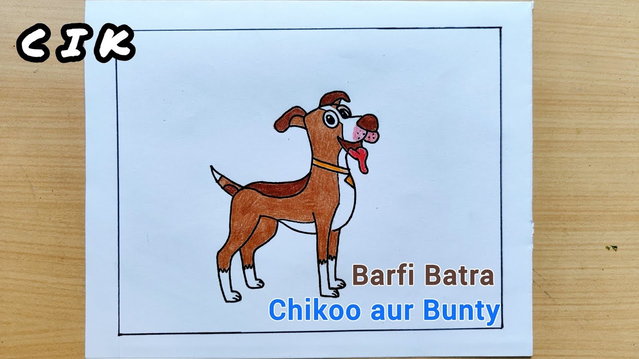 How to draw Barfi Batra |How to draw Chikoo cartoon Drawing | How to ...