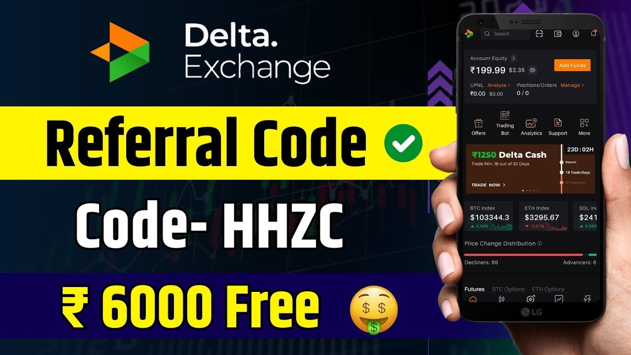 Delta Exchange Referral Code | Delta Exchange India Referral Code 2025 ...