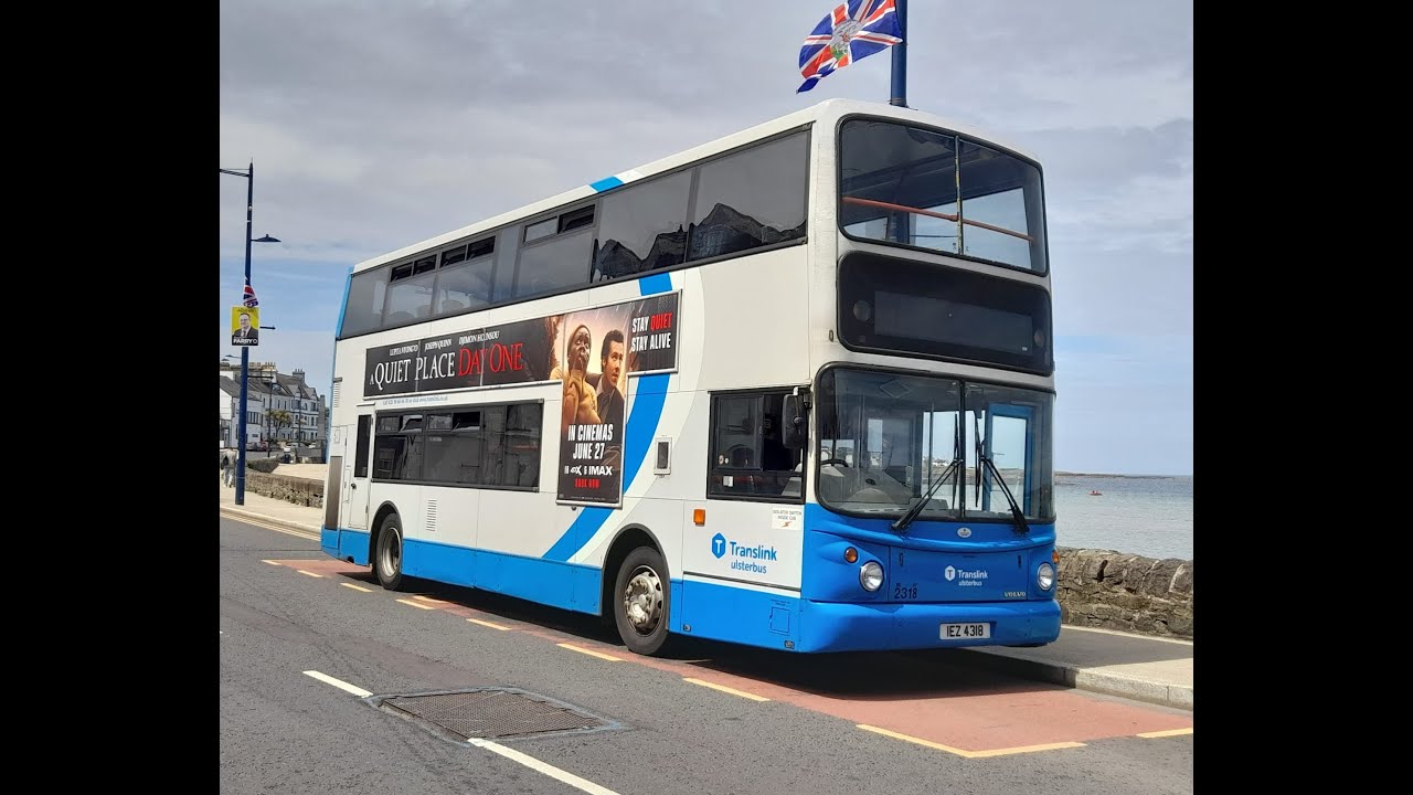 Ride on Ulsterbus ALX 400 2318 - YouTube