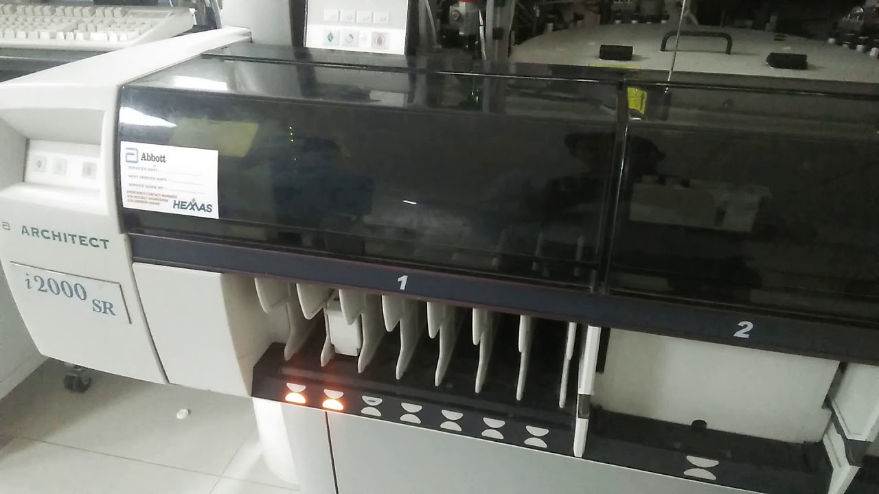 Abbott i2000sr - YouTube