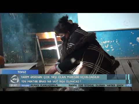 Tovuzda yarım əsrdən çox yaşı olan məktəb uçub-dağılır
