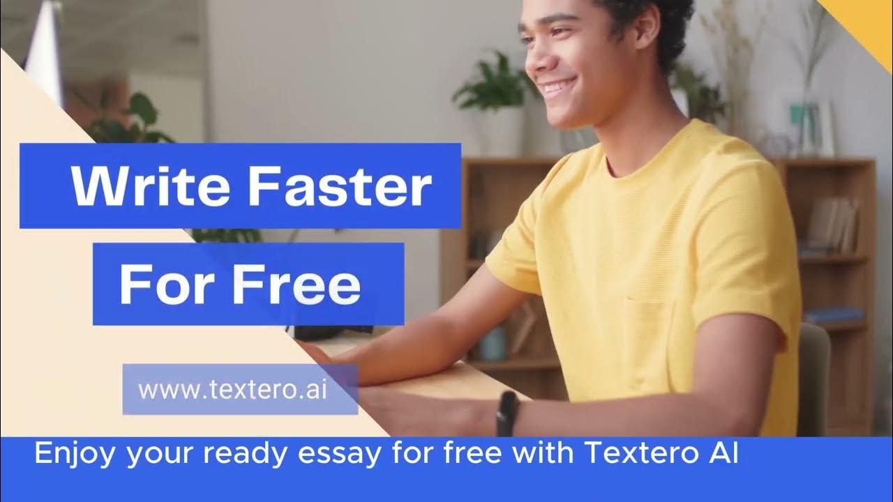 The Easy Way to Write Essays: Textero AI Tutorial - YouTube
