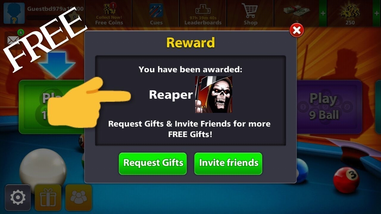 8 ball pool reaper avatar link in description || Asif khan tech - YouTube