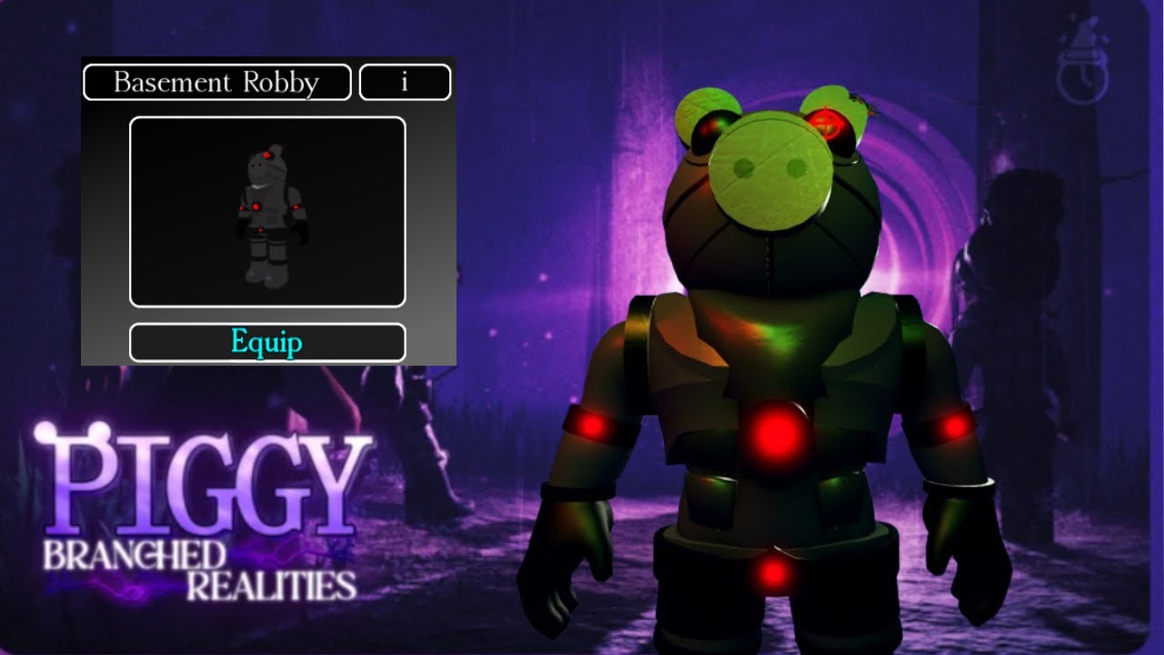 HOW TO GET BASEMENT ROBBY - PIGGY BRANCHED REALITIES! - YouTube