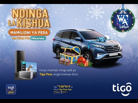 Mchongo #3 Shinda Ndinga la Kishua kupitia Tigo Pesa - YouTube