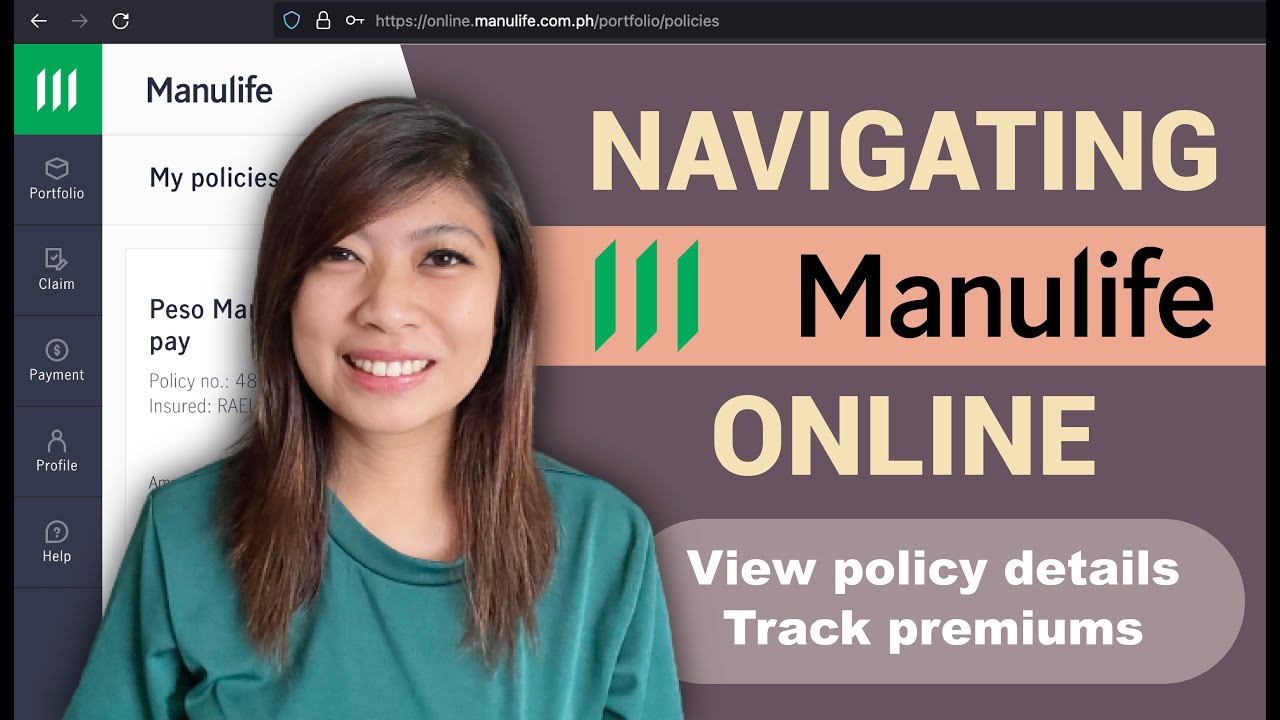 Navigating the Manulife Online Website | Philippines - YouTube
