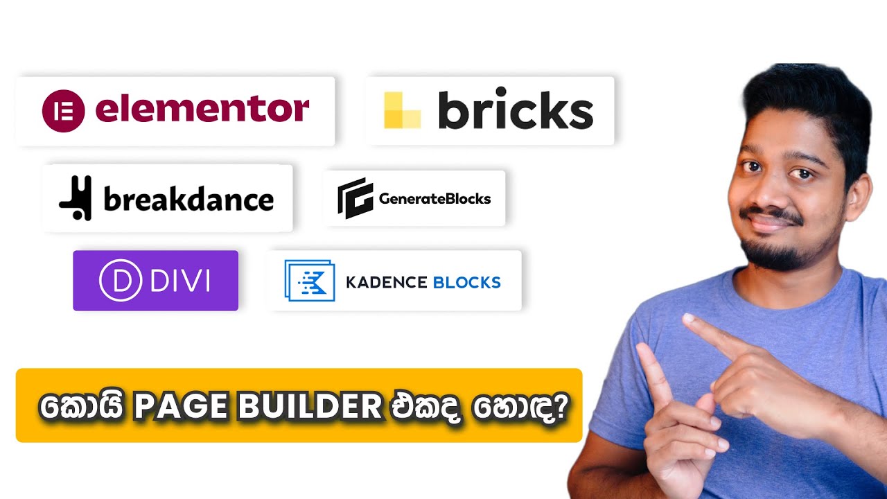 WordPress Page Builders - Sinhala - YouTube