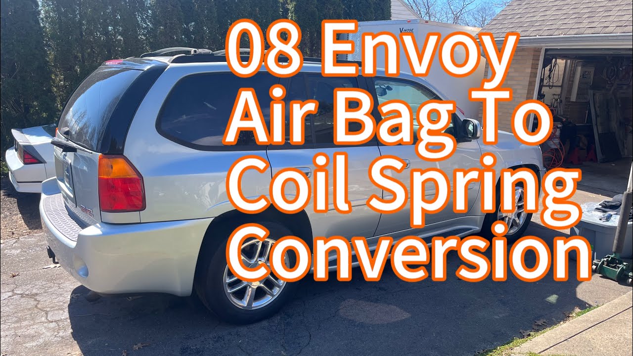 08 Envoy air bag to coil spring conversion and Camaro’s update - YouTube