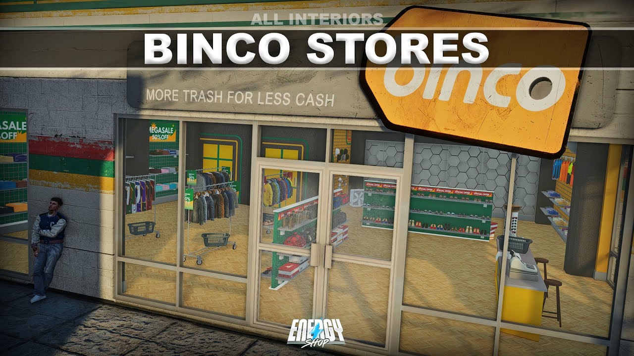[MLO] BINCO STORES - GTA 5 FiveM [AVAILABLE NOW] - YouTube
