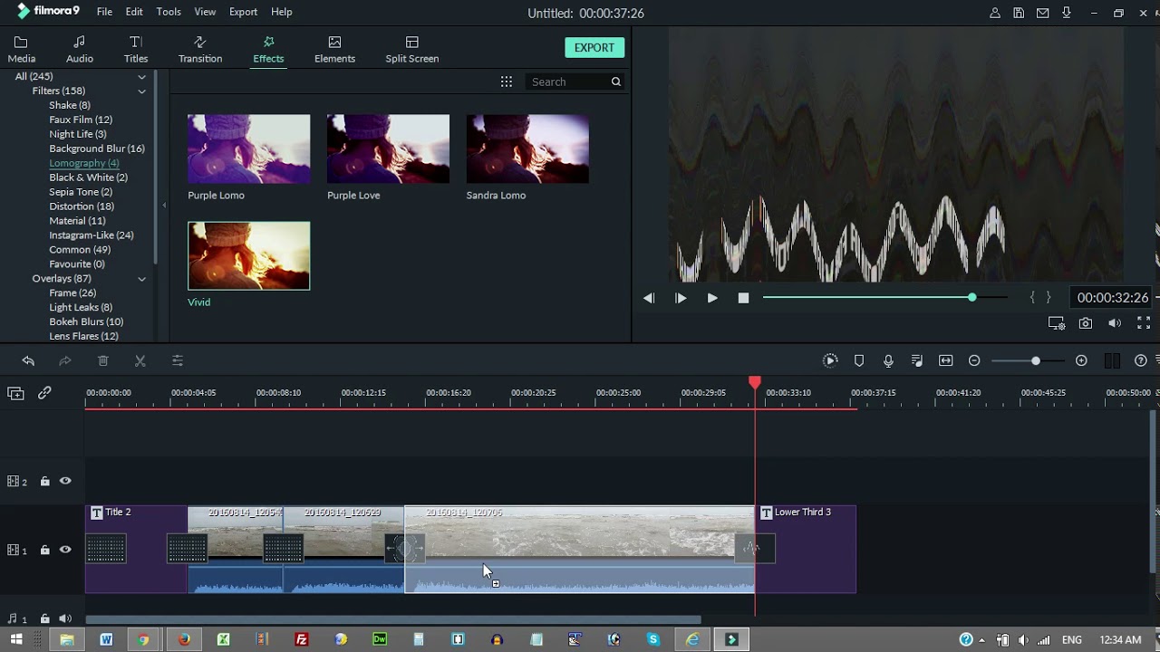 Tutorial on how to edit videos, add transitions and effects using ...