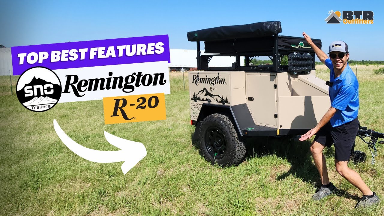 Inside Look at the Remington R-20 Hunting Trailer | Hunt Smarter, Not ...