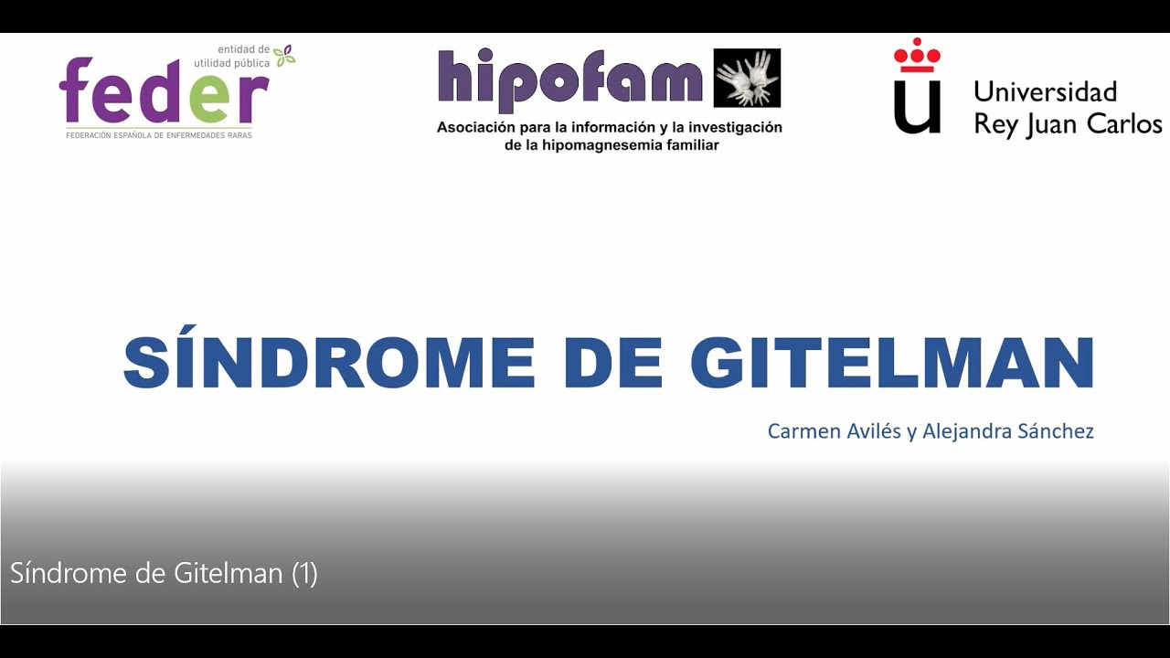 Síndrome de Gitelman 1 - YouTube
