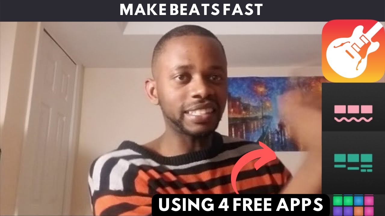 How to MAKE BEATS FAST on your iPhone using FREE APPS || - YouTube