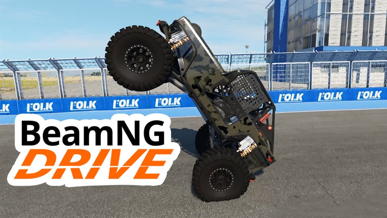 THIS CAR IS INSANE!! | BeamNG Drive Funny Moments - YouTube