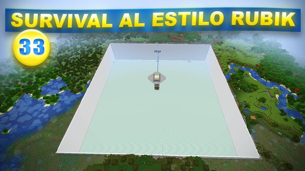 Survival al Estilo Rubik #33 - EL PERÍMETRO DE 75.000 BLOQUES DE NIEVE ...