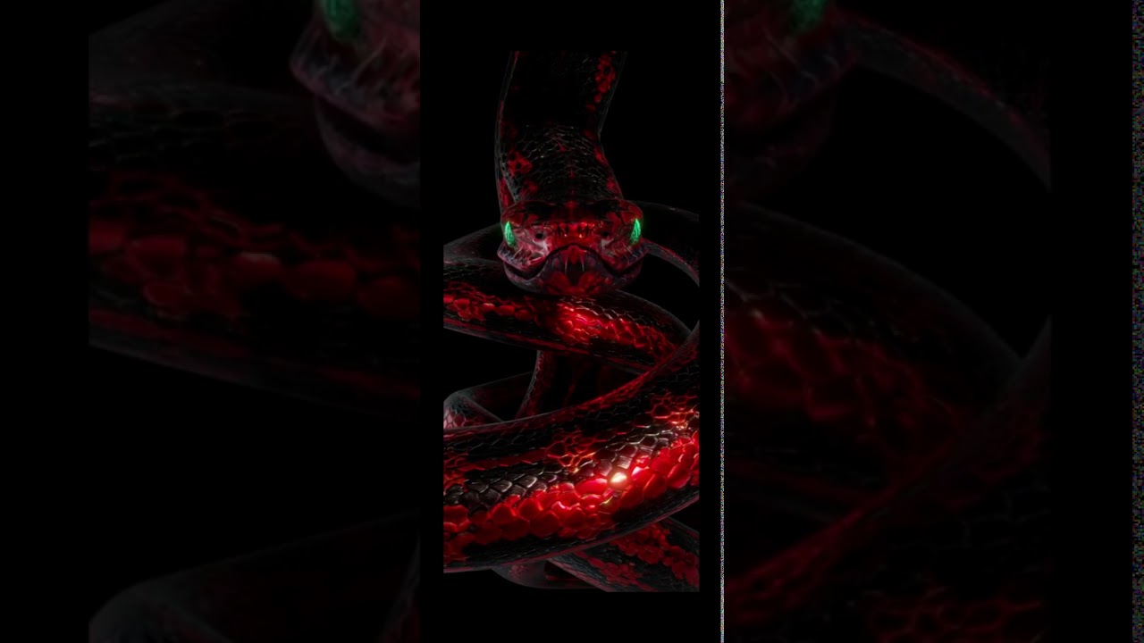 Ferocious snake - YouTube