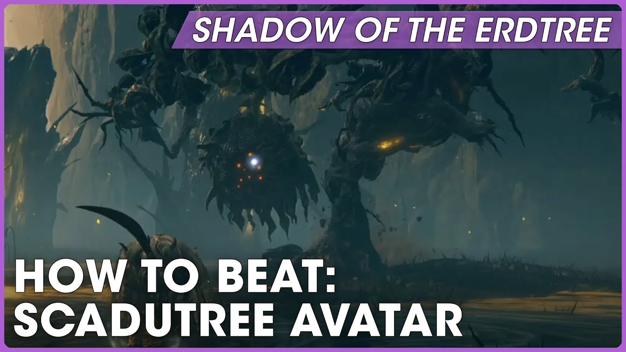 How to beat the Scadutree Avatar | Shadow of the Erdtree Boss Guide ...