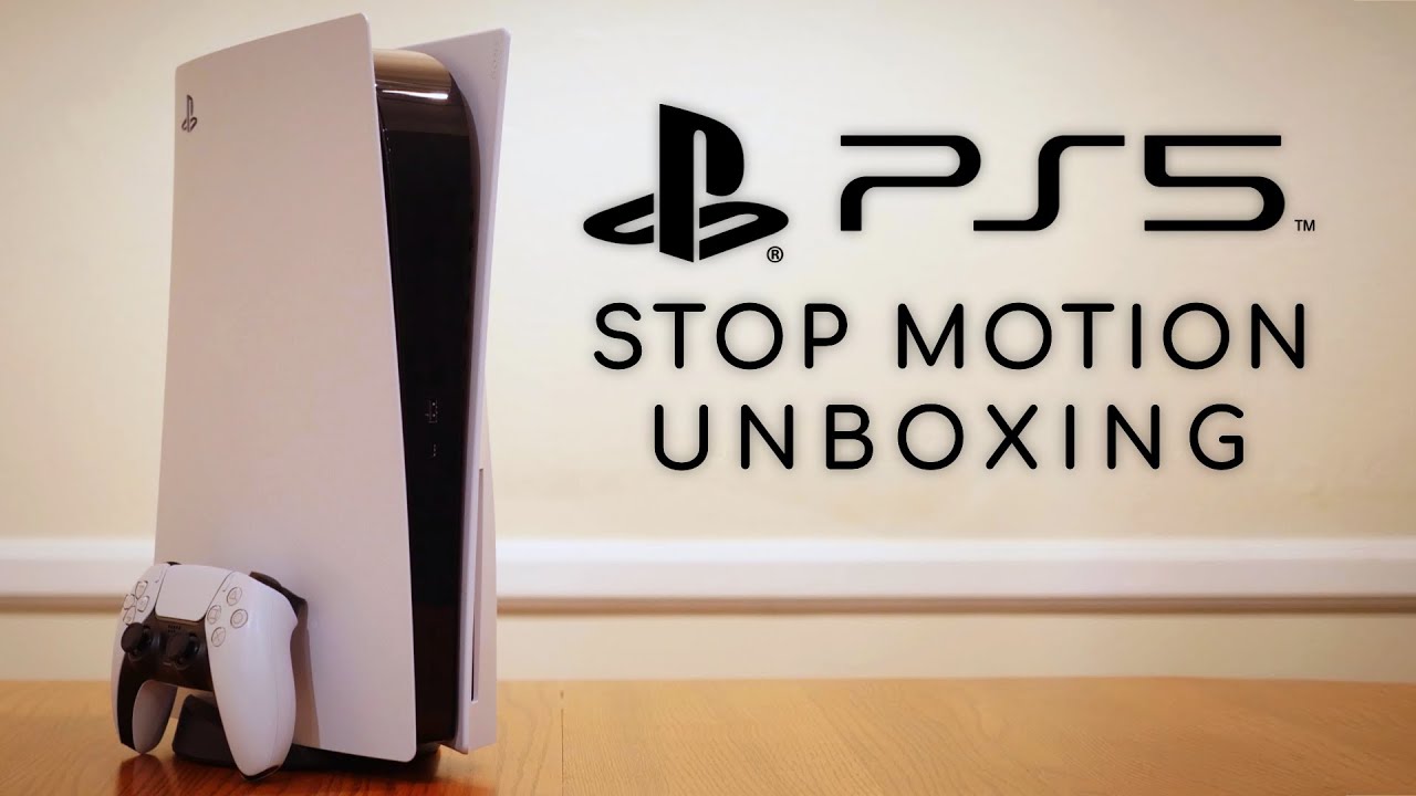 PS5 Stop Motion Unboxing! - YouTube