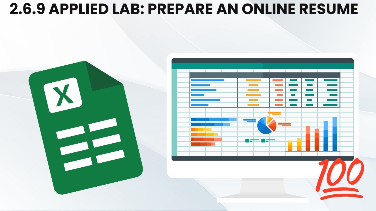 2.6.9 Applied Lab: Prepare an Online Resume - YouTube