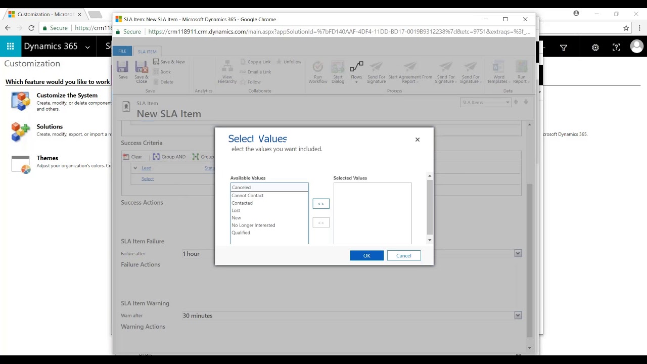 SLA Setup | Dynamics 365 Sales | Western Computer - YouTube