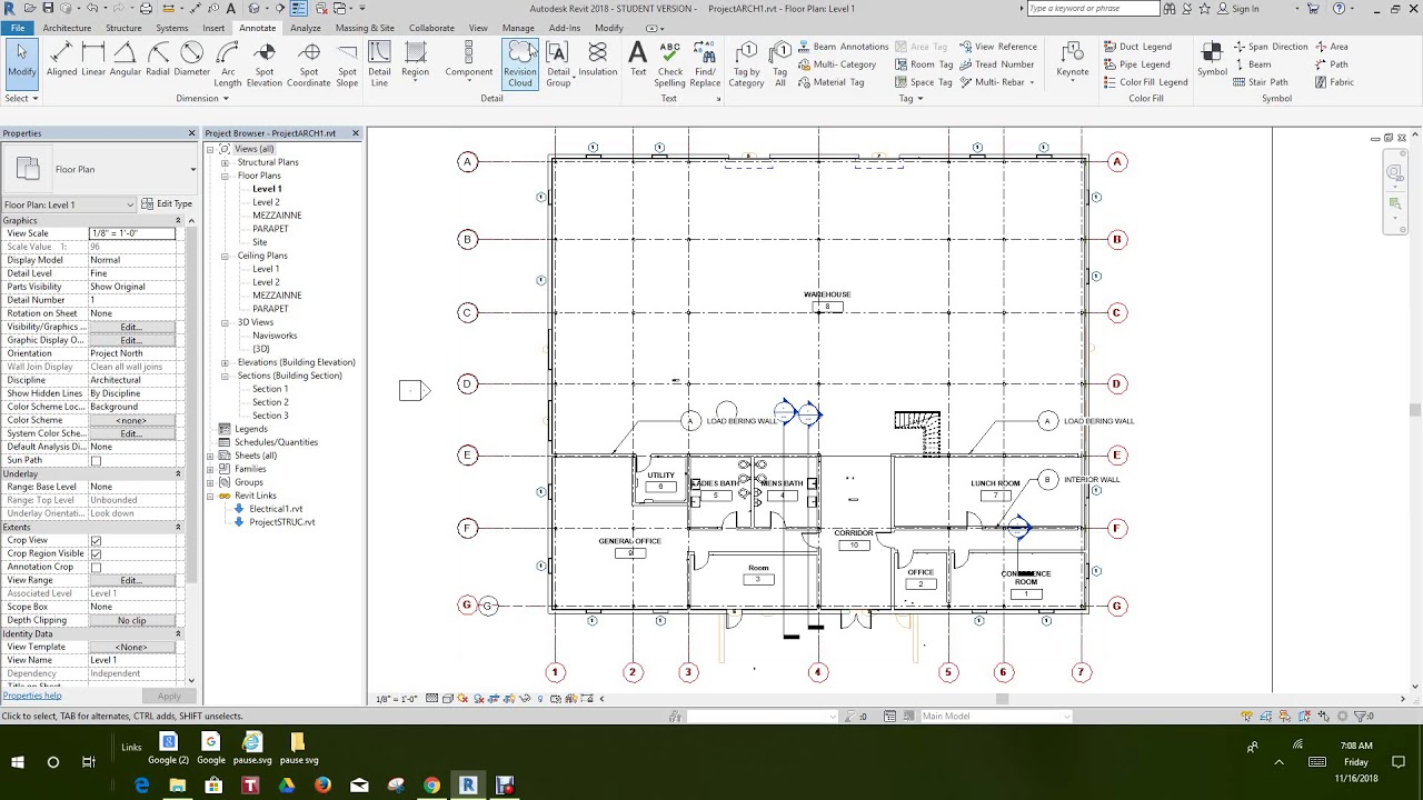 Revit How to Create Plan notes 2 - YouTube