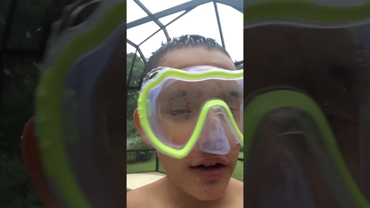 I dropped my phone in the pool... - YouTube