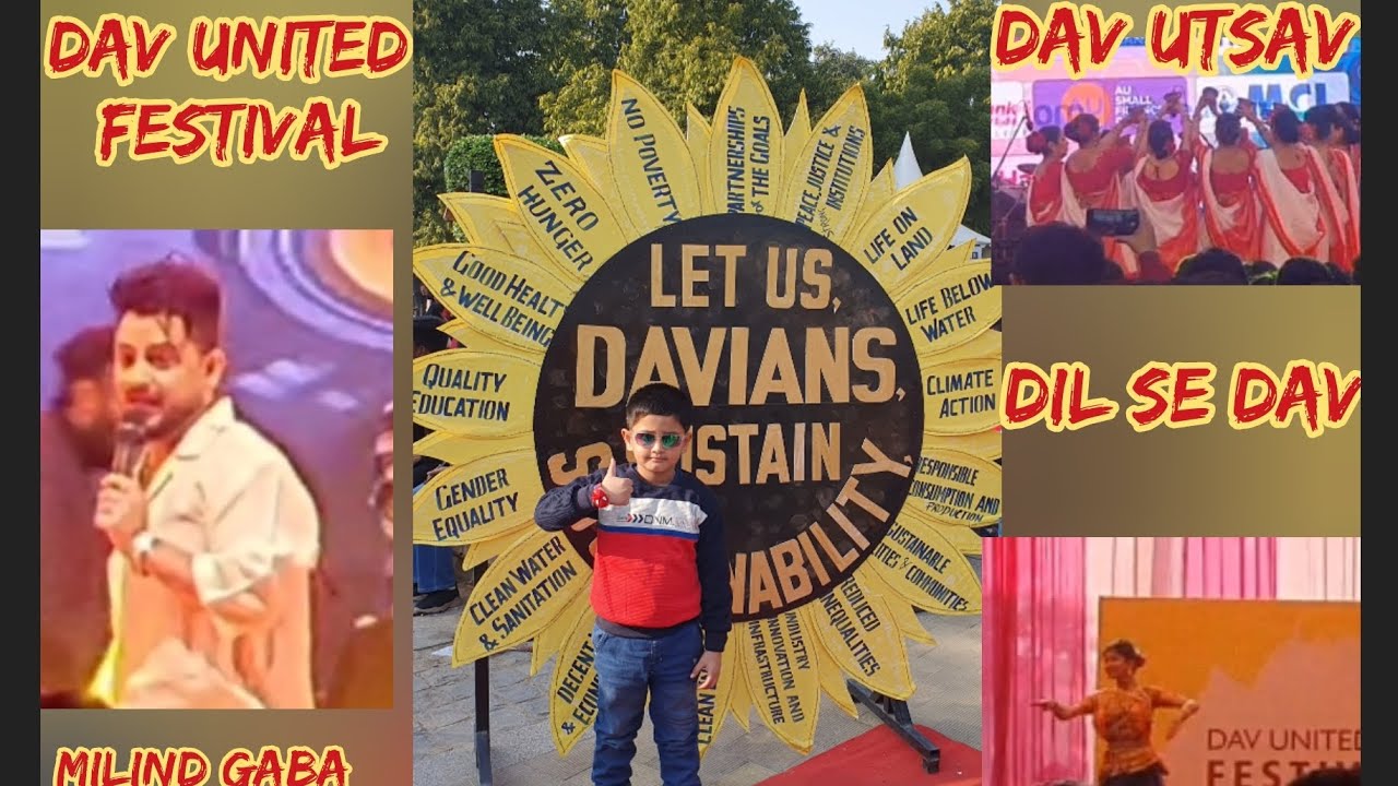 DAV United Festival| Milind Gaba Live Performance| DAV Utsav| Dil se ...