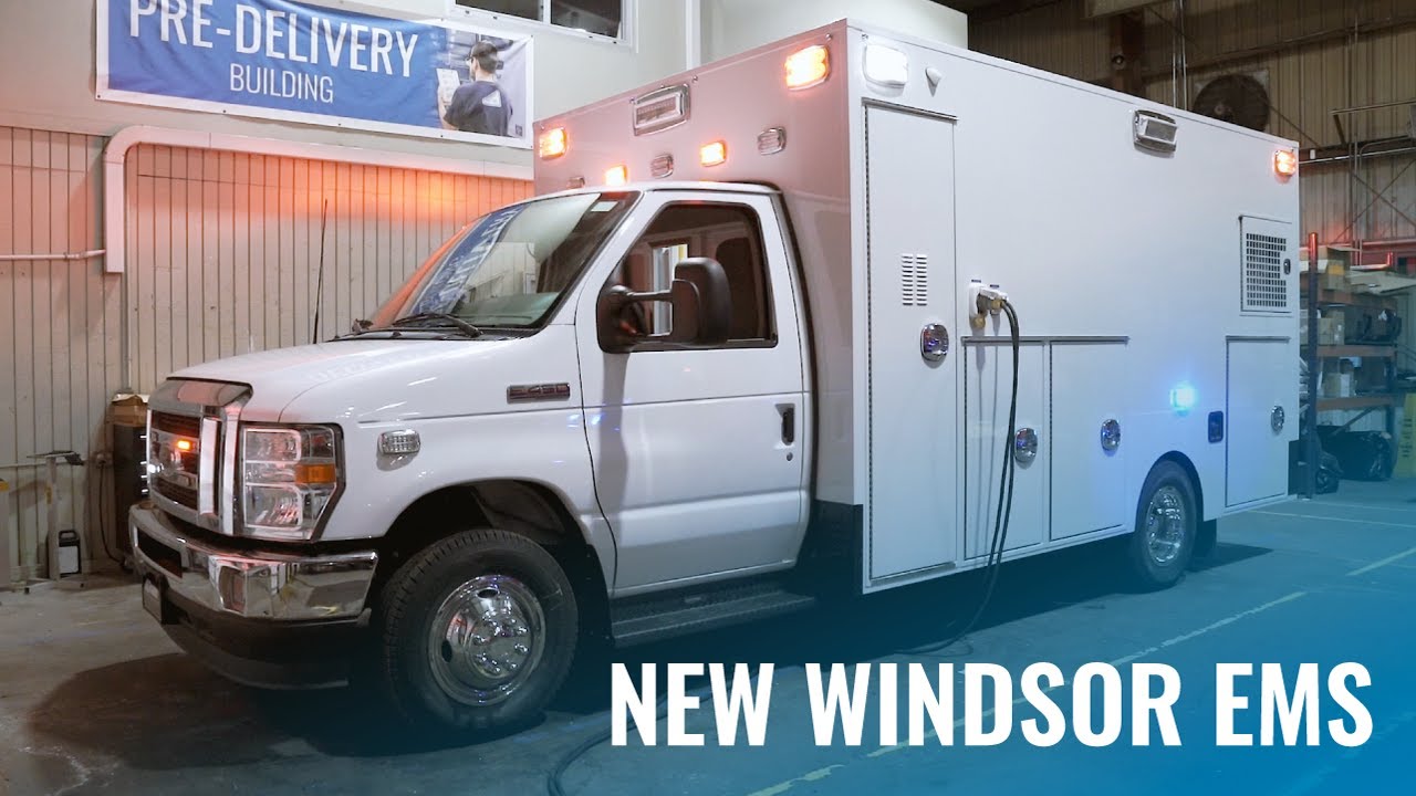 Tour this NEW custom unit for New Windsor EMS! - YouTube