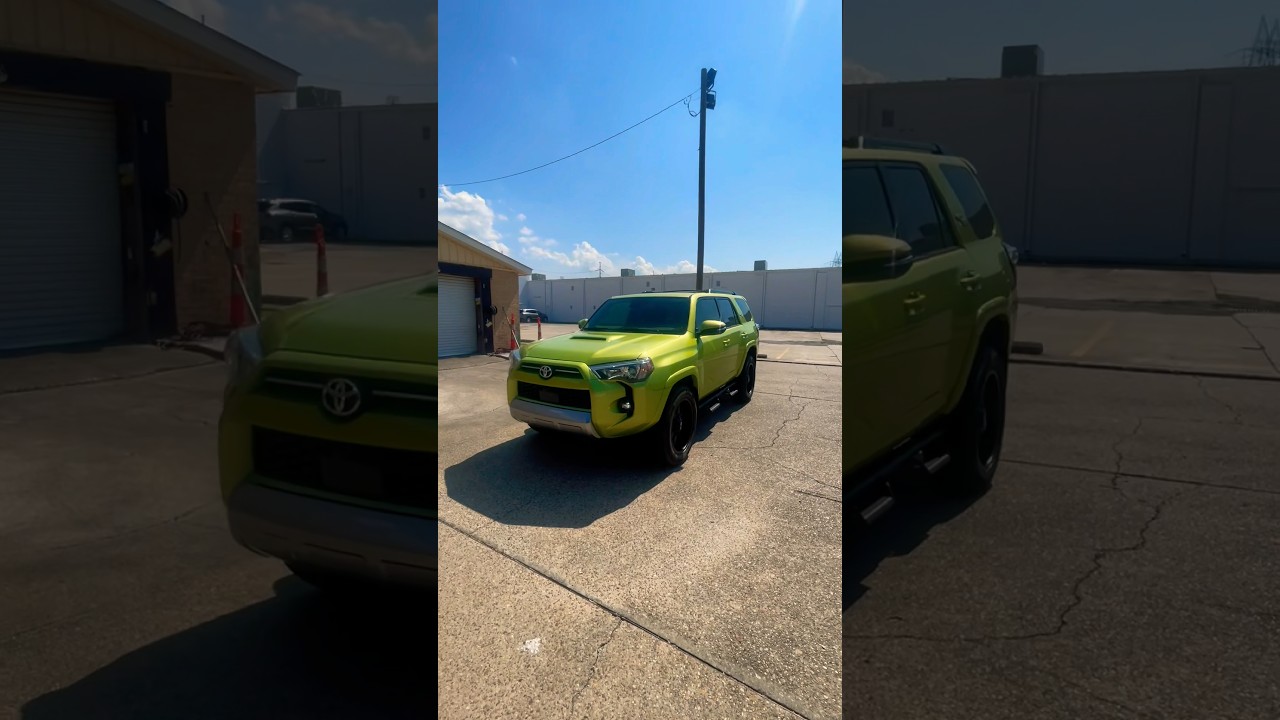 2023 Toyota 4Runner on 20s what y’all think 🤔 💭 #auto - YouTube