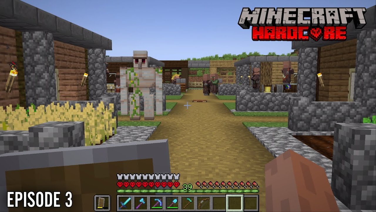 MINECRAFT JAVA || Villager House World (Minecraft Survival Let's Play ...