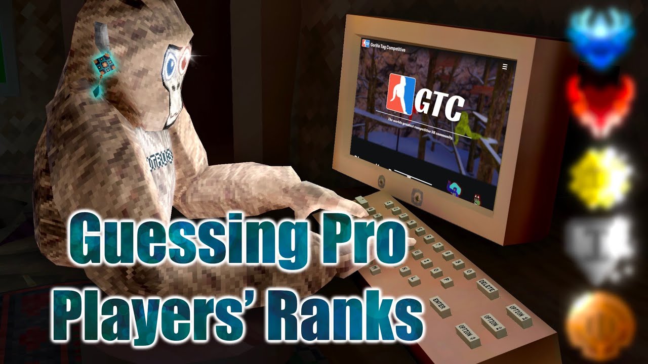 Guessing Ranks in Top Codes |Gorilla Tag Vr| - YouTube