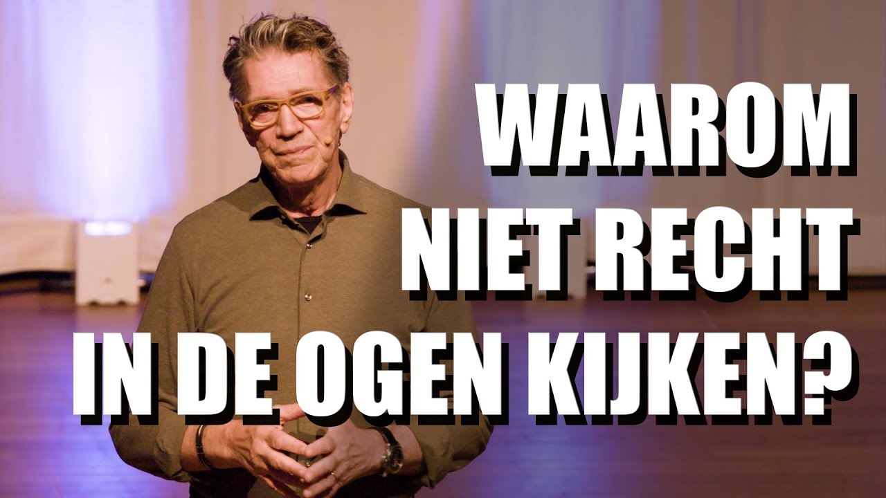 Waarom je elkaar beter niet recht in de ogen kunt kijken - YouTube