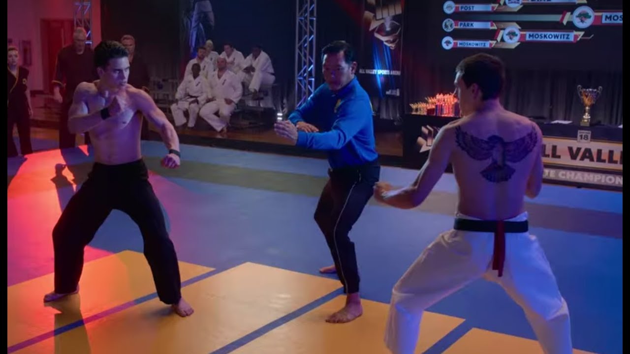 Hawk VS Robby Championship Match Part 2 - Cobra Kai S4-E10 - YouTube