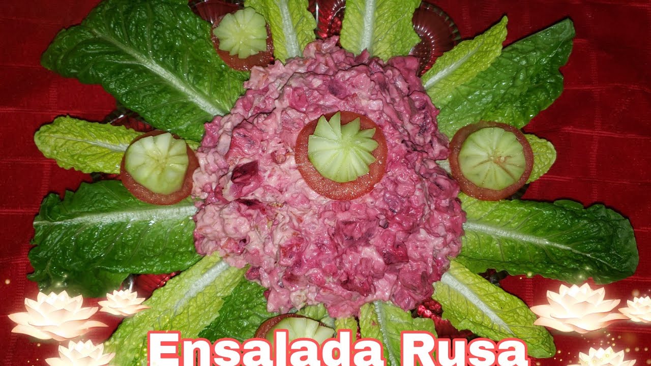 COMO HACER ENSALADA RUSA SALVADOREÑA - YouTube