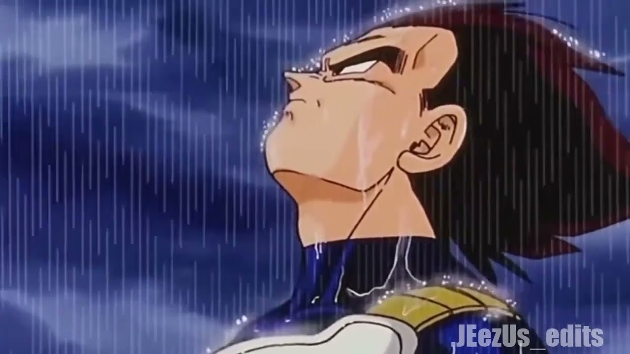 Vegeta in the rain (1 minute) - YouTube