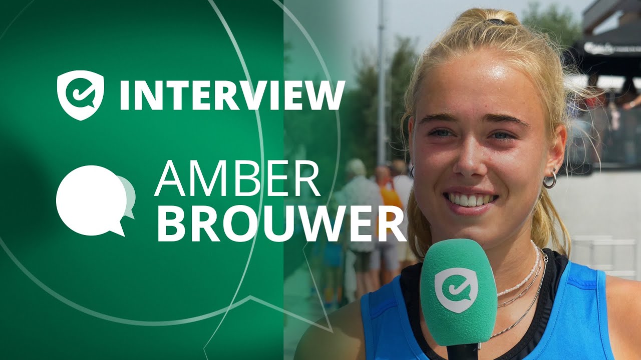 Amber Brouwer: 'Brons gaan we zeker vieren, daarna genieten van ...