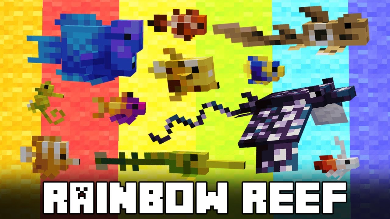 Rainbow Reef (1.20.1) Minecraft Mod Review - YouTube