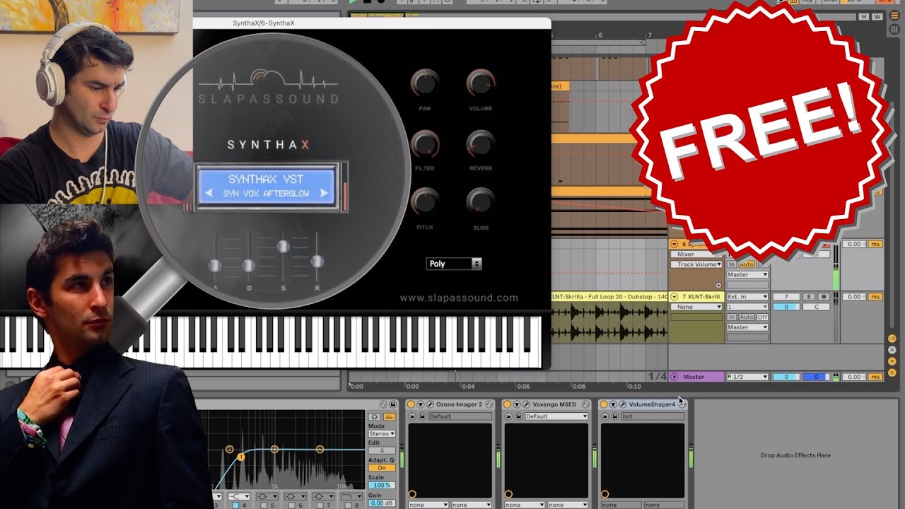 SynthaX - FREE Synth Rompler VST Plugin | BEST Free VST Plugins ...