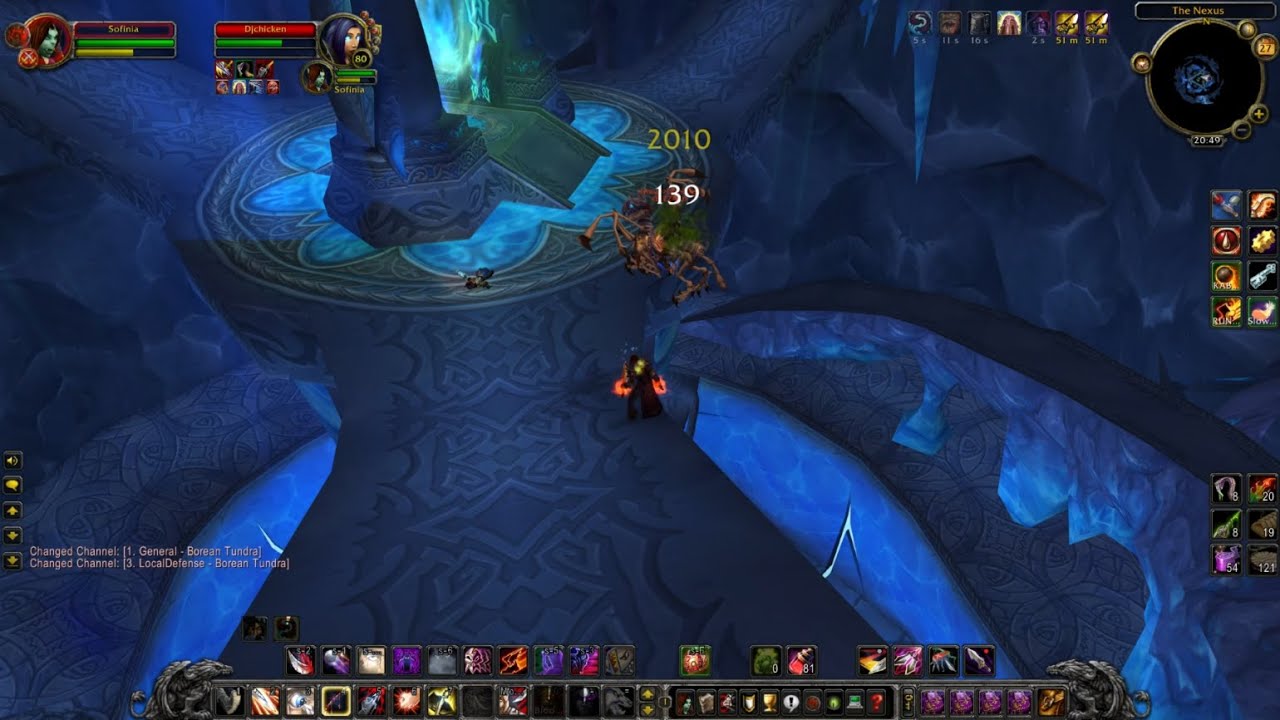 The Nexus - World PvP near the meeting stone and outside the dungeons ...