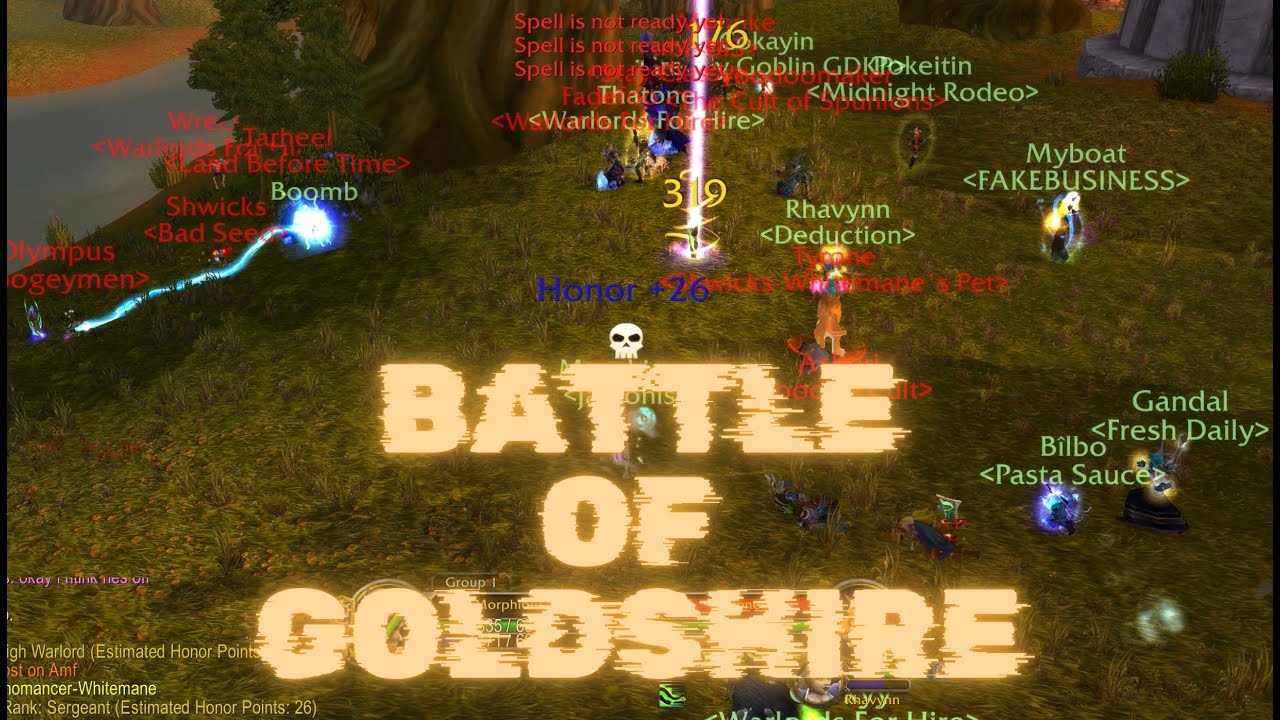 ⚡️Battle of Goldshire - Alliance face-off with Horde to defend ...
